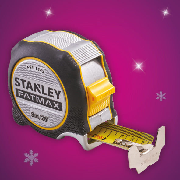 Stanley FatMax 8m (26ft) Extreme Tape XMS24XTTAPE – sidtelfers diy & timber